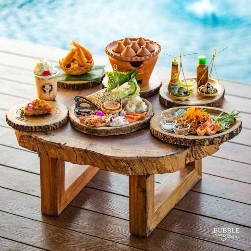 Bangkok: Bubble in the Forest Cafe Food Packages - Key Points
