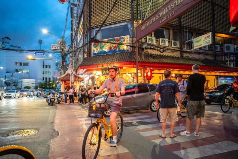 Bangkok by Night Cycling Tour with Street-food Meal - FAQ