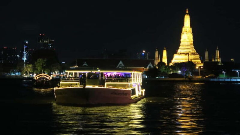 Bangkok: Chao Phraya Princess Dinner Cruise & Hotel Transfer - Key Points
