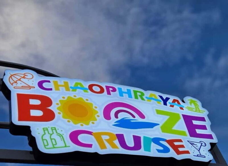 Bangkok : Chaophraya Booze Cruise  Drinks Onboard - Key Points