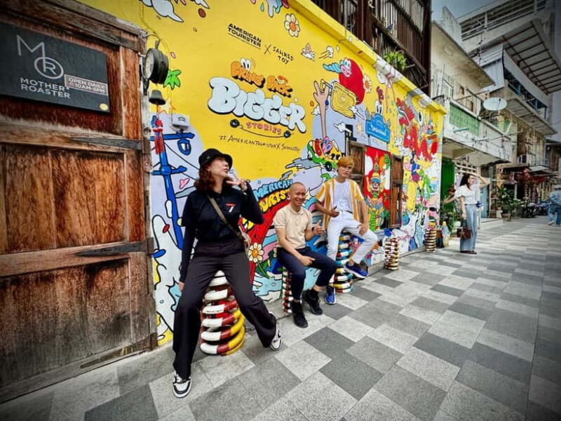Bangkok: Chinatown & Taladnoi Street Art Guided Walking Tour - Authentic Stories and Viewer Perspectives