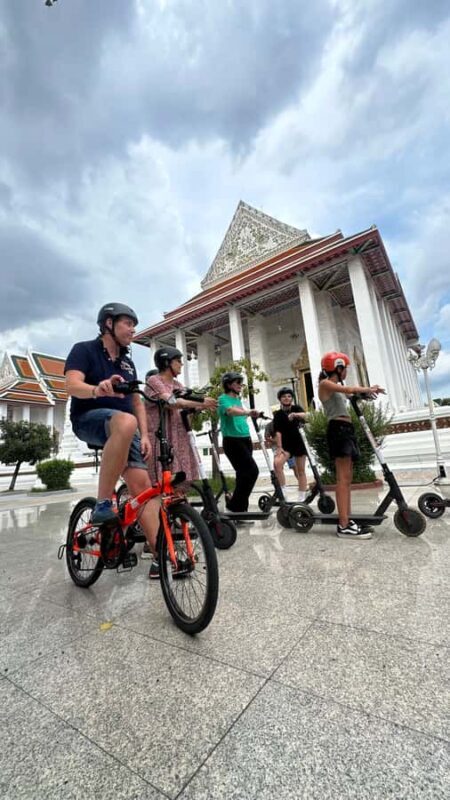 Bangkok : City Highlights E-Scooter & Bike Tour - An In-Depth Look at the Tour Experience