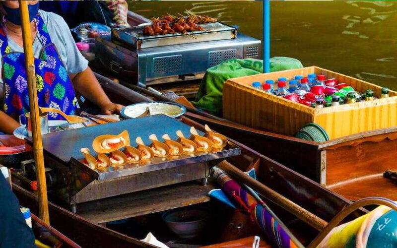 Bangkok: Damnoen Saduak and Train Market with Boat Ride - Key Points