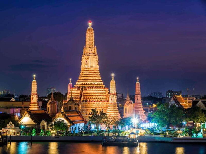 Bangkok: Evening Tour with Wat Arun, Wat Pho & Tuk Tuk Ride - The Fun of a Tuk-Tuk Ride & Chinatown Exploration
