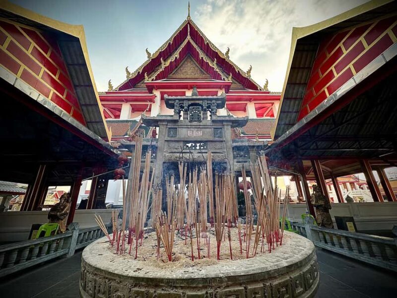 Bangkok: Flower Market, Heritage Short Tour with Thai Buffet - Key Points