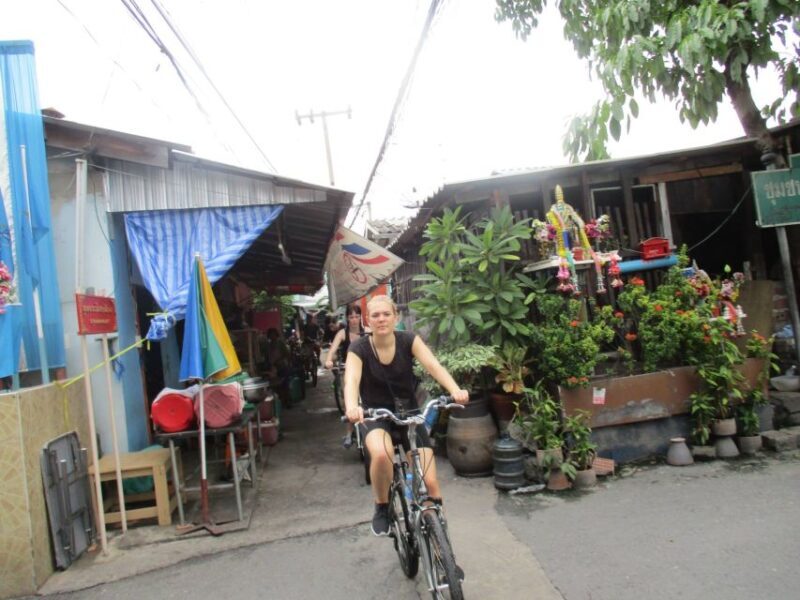 Bangkok Full-Day Bike Tour with Boat Transfer and Lunch - Key Points