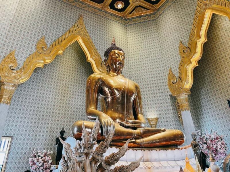 Bangkok: Golden Buddha & Chinatown Food Tour - Private - Key Points