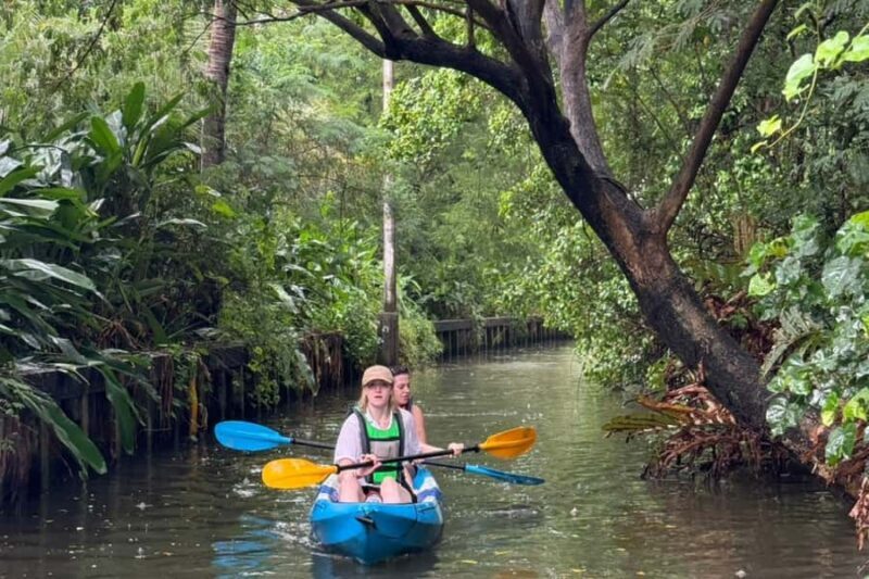 Bangkok: Hidden Kayaking & Electric Longtail Boat Tour - FAQ