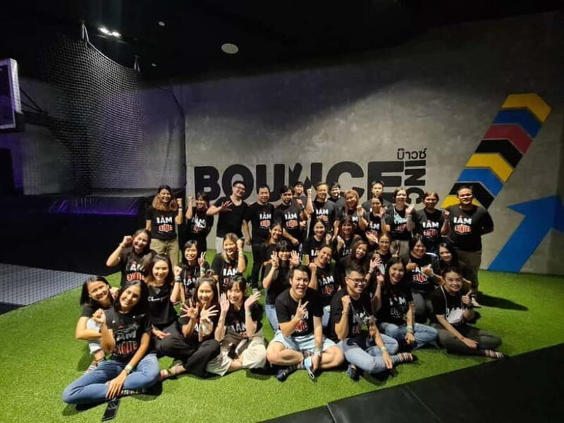 Bangkok: Indoor Trampoline Park Ticket with Grip Socks - Getting There and Making It Easy