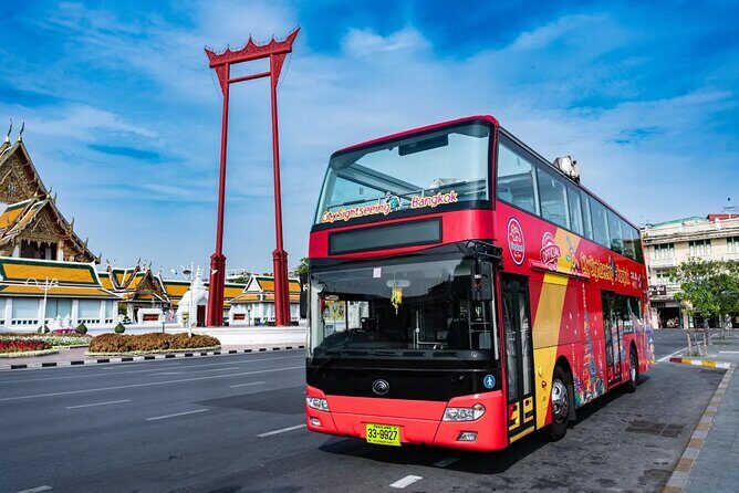Bangkok Landmarks Double Decker Hop on Hop Off Ticket - Key Points
