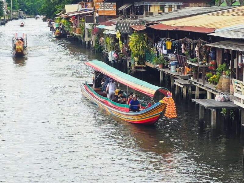 Bangkok Long Boat Canal a Big Buddha & Culture Markets Tour - What Else is Included & What to Consider