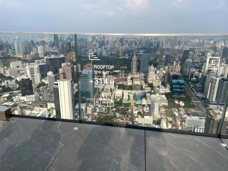 Bangkok: Mahanakhon Skywalk Sunset Ticket with Photo - Key Points