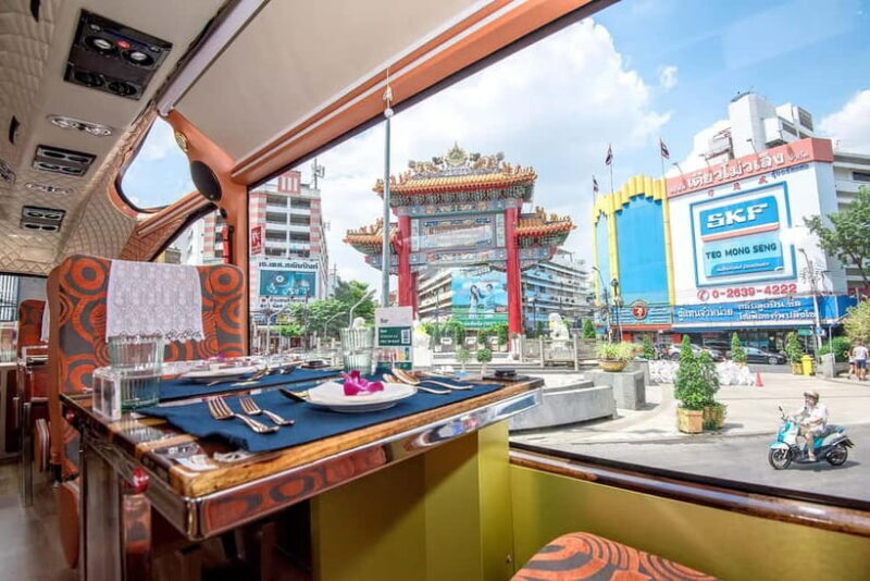 Bangkok: Michelin Food & 20 Landmarks Double-Decker Tour - The Experience in Detail