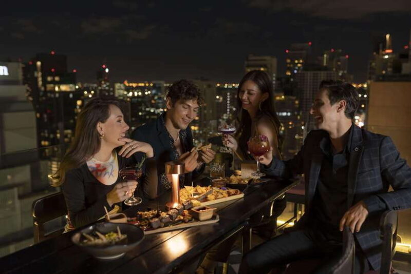 Bangkok: Mojjo Rooftop Lounge & Bar Food & Beverage Package - Key Points