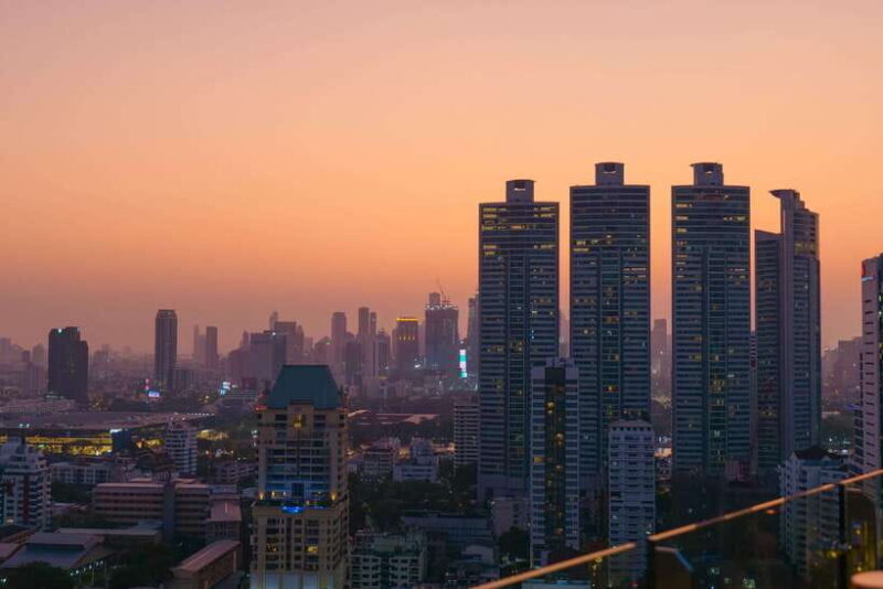 Bangkok: Mojjo Rooftop Lounge & Bar Food & Beverage Package - Whats Included and Whats Not