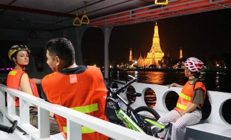 Bangkok: Night Bike Ride and Dinner at a Local Restaurant - Key Points
