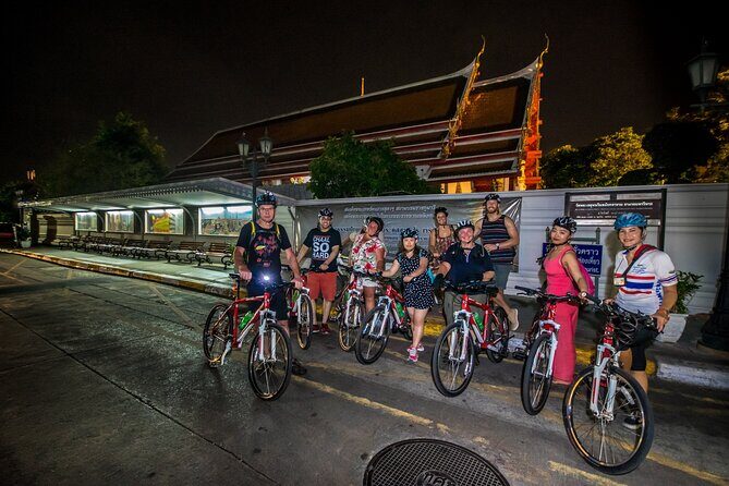 Bangkok: Night Bike Tour with Temples & Flower Market Visit - FAQ