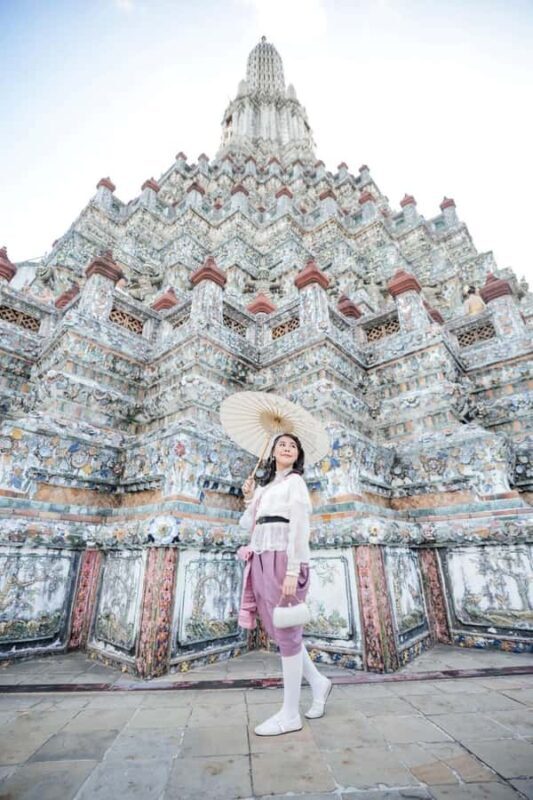 Bangkok: Option Ancient Thai Costume, Photoshoot at Wat Arun - Key Points