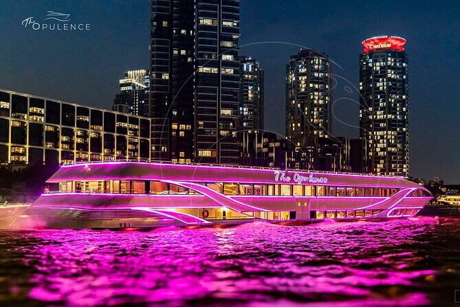 Bangkok Opulence Dinner Cruise Chao Phraya River from ICONSIAM - FAQs