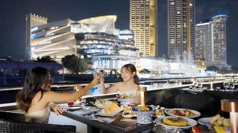 Bangkok: Opulence Luxury Dinner Cruise with Hotel Transfer - What You’ll Experience on the Water