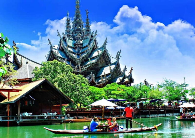 Bangkok: Pattaya Truth Sanctuary Guided Tour & Coral Island - Key Points