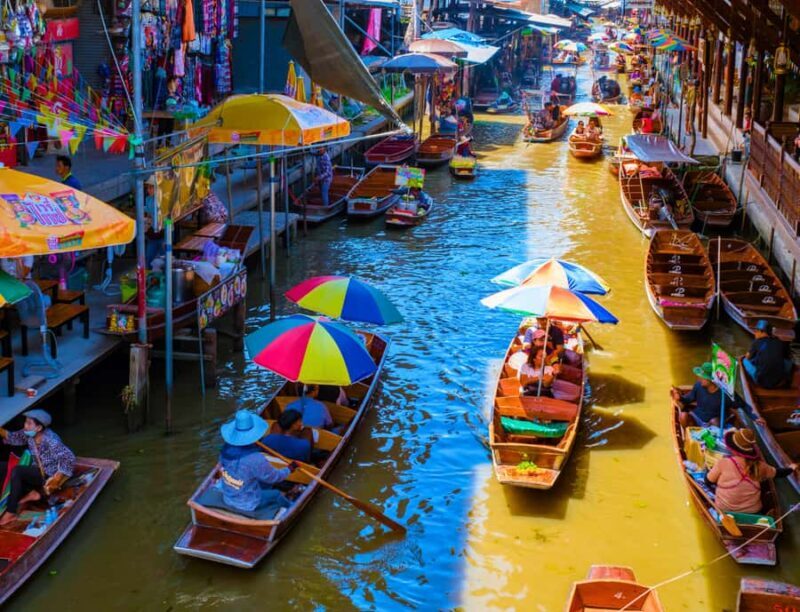 Bangkok: Private Damnoen Saduak Floating & Train Market Tour - Authentic Experiences End-to-End