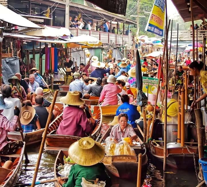 Bangkok: Railway, Floating Market & Chao Phraya Cruise Tour - Starting Early for the Best Light and Fewer Crowds