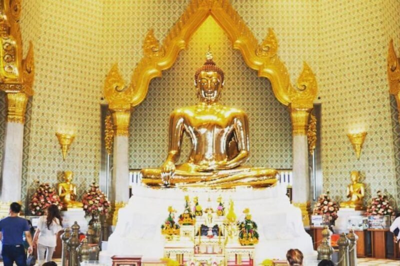 Bangkok: Temple Tour (Golden Buddha + Mini Reclining Buddha) - Key Points