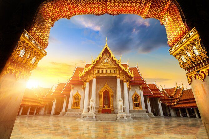 Bangkok: The Grand Palace, Wat Pho, and Wat Arun Walking Tour - Key Points