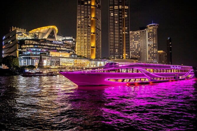 Bangkok The Opulence Buffet Dinner Cruise with Live Band - Key Points