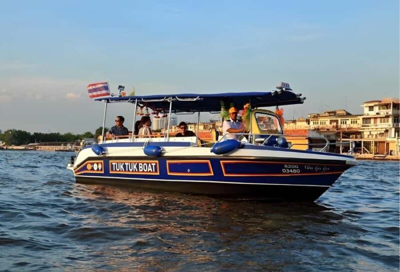 Bangkok: Tuk Tuk speedboat Ride on the Chao Phraya River - What to Expect from the Tuk Tuk Speedboat Experience
