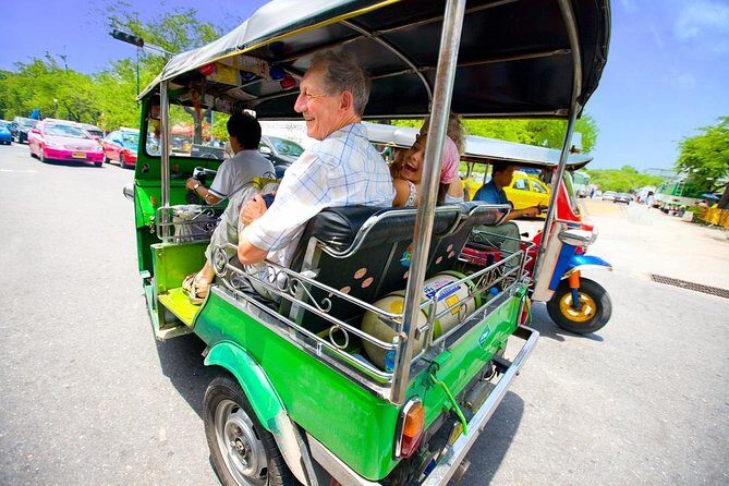 Bangkok Tuk Tuk Walk & Temple Tour With Wat Pho, Arun & Traimit - Key Points