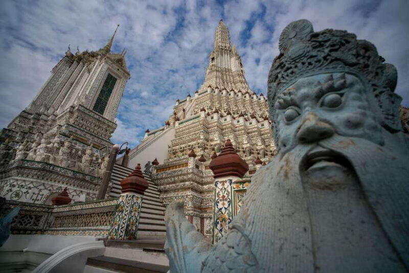 Bangkok: Wat Pho and Wat Arun Guided Walking Tour - The Experience at Each Stop in Detail