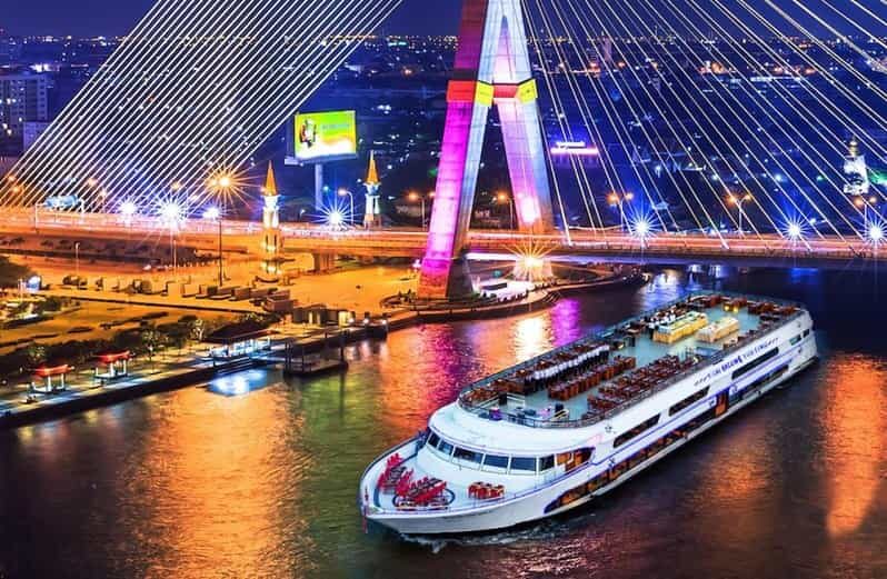 Bangkok: White Orchid Cruise with Optional Hotel Transfer - Key Points