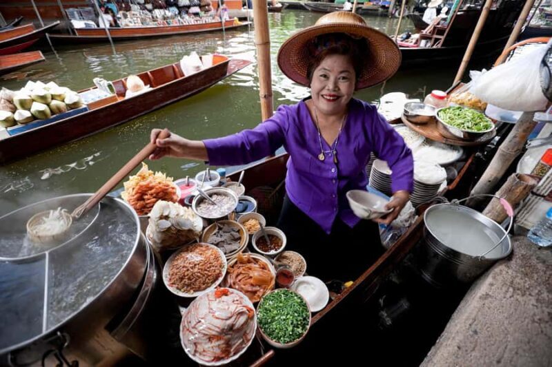 Bangkok's Market Wonders Floating Market Private Adventure - The Maeklong Railway Market: The Train That Steals the Show