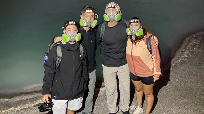 Banyuwangi: Day Hike Mount Ijen Mid Night Blue Fire Guided - Key Points