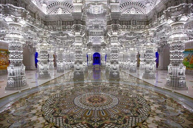 BAPS Mandir and Grounds For Sculpture Day Tour | Kids 50% Off - Key Points