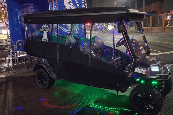 Bar Crawl on a Rollin Disco Ball Golf Cart in Charlotte - An In-Depth Look at the Charlotte Disco Ball Golf Cart Crawl