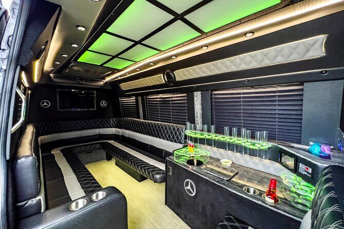 Bar Hop thru Tampa Downtown as a VIP in Maybach Interior Sprinter - FAQs