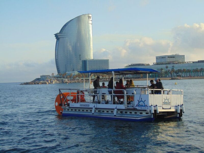 Barcelona: 1.5-Hour Private Scenic Pedal Boat Tour - An Overview of the Experience