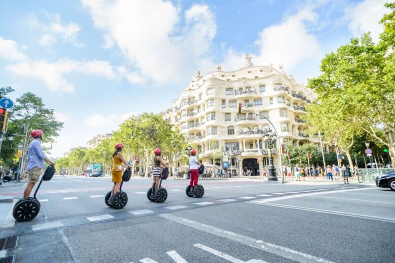 Barcelona: 2,5h Gaudí Segway Tour - FAQ