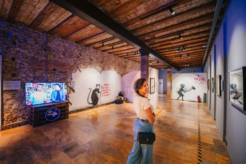 Barcelona: Banksy Museum, Permanent Exhibition Ticket - Key Points