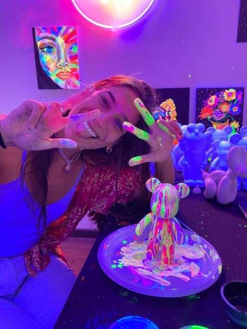Barcelona: Bear-brick Fluorescent Painting | Wine and Art - The Itinerary and What to Expect