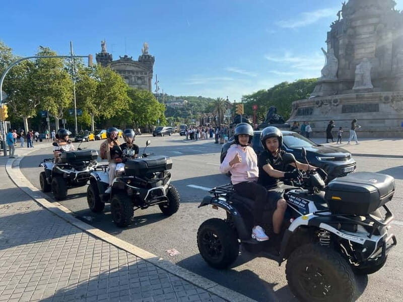 Barcelona: City Sights Electric Quad Tour - Key Points