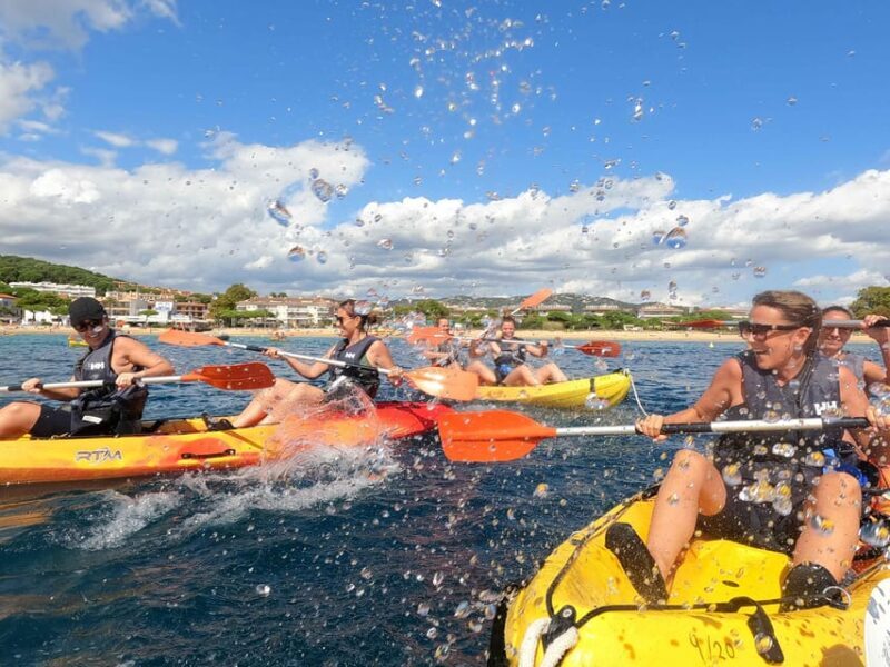 Barcelona: Costa Brava Kayak and Snorkel Tour with Lunch - Key Points