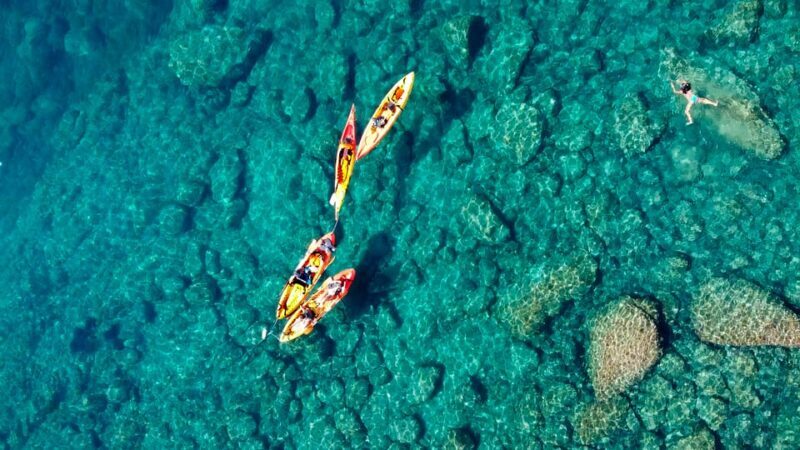 Barcelona: Costa Brava Kayak, Snorkel & Cliff Jump & Lunch - Key Points