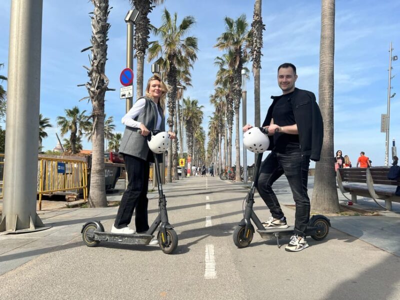 Barcelona E-Scooter Excursion - Key Points