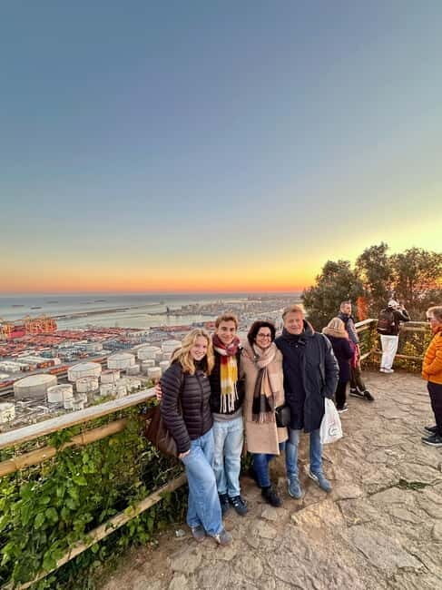 Barcelona from above: Montjuïc, Cable Car, Beach, and Catamaran - Key Points