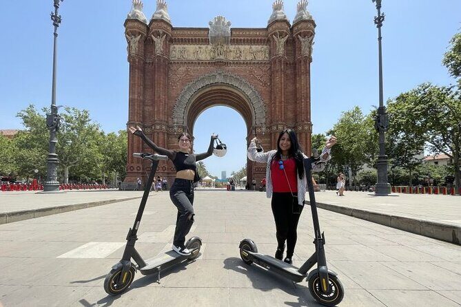 Barcelona Guided 2 hour E-Scooter Tour - An In-Depth Look at the Barcelona E-Scooter Tour