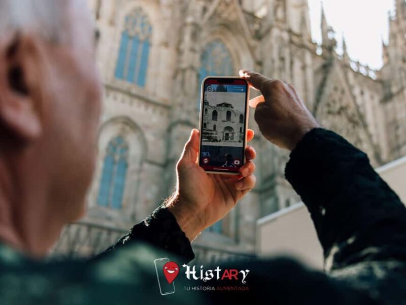 Barcelona: Guided visit of the Gothic Quarter with augmented reality - Meeting & Ending